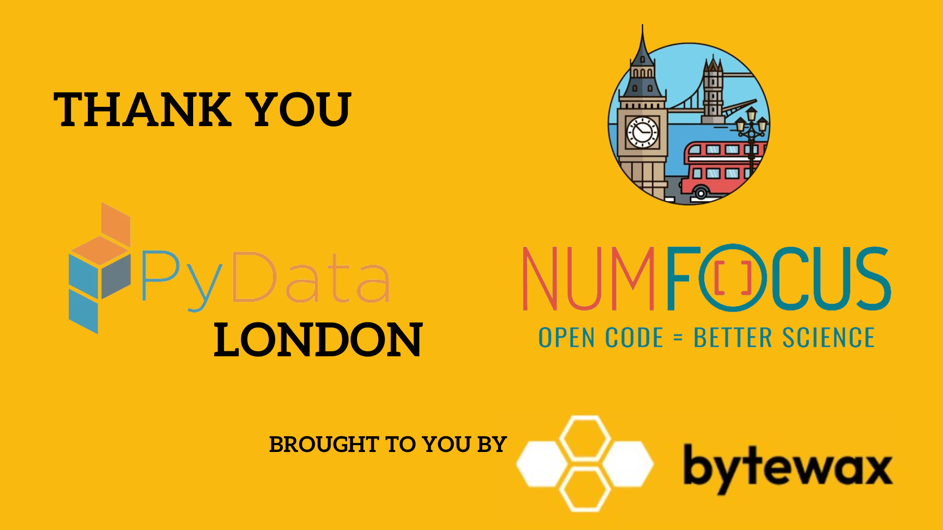 Bytewax at PyData London 2024 – bytewax