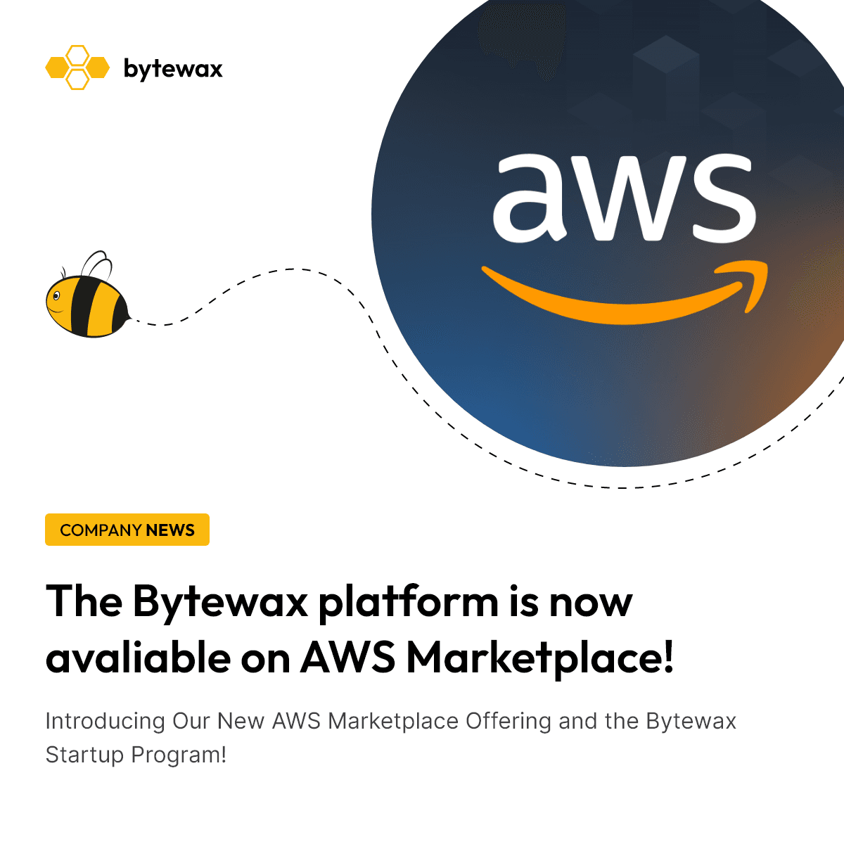 The Bytewax platform is now avaliable on AWS Marketplace! – bytewax