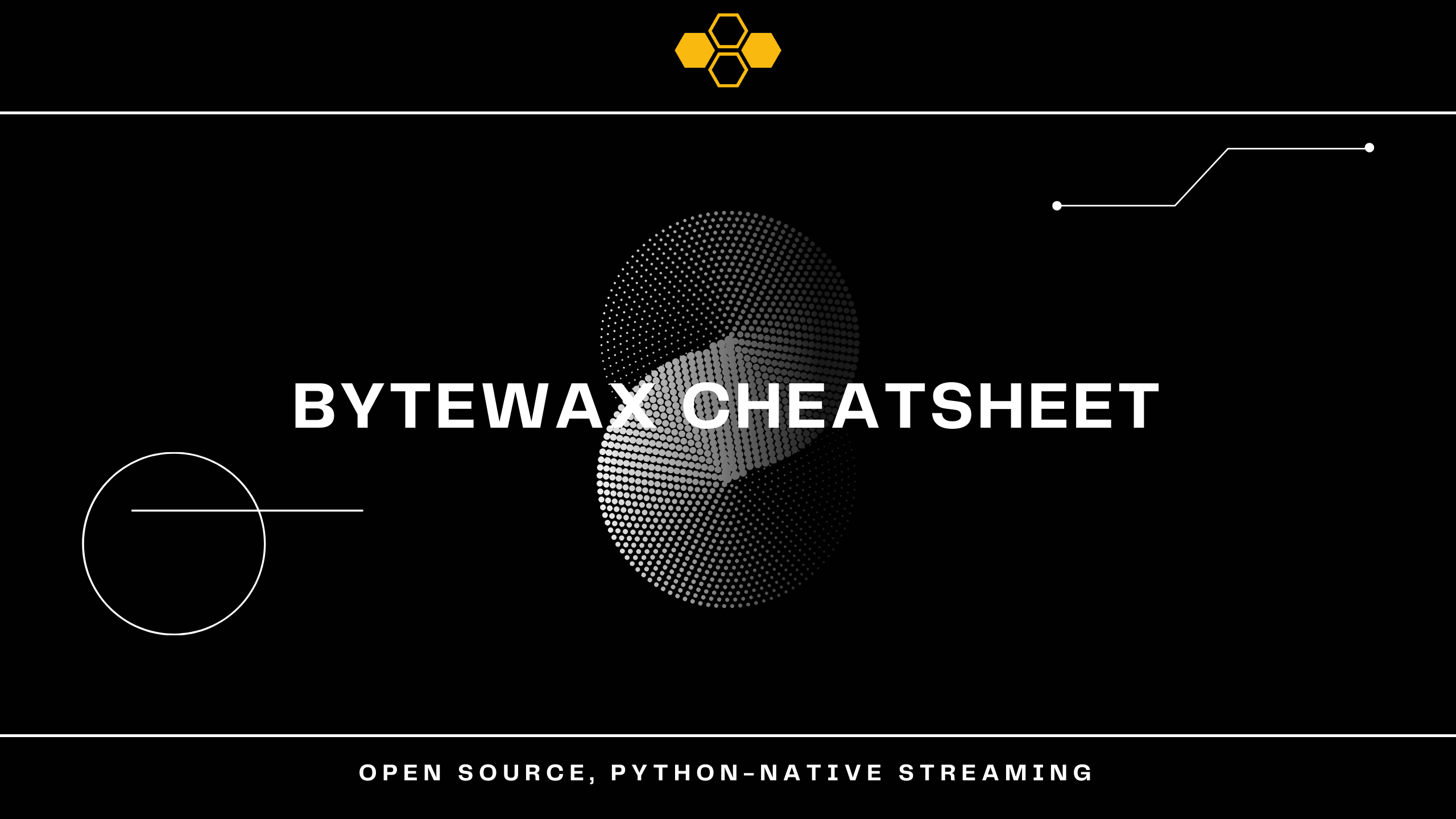 Real-time data pipelines with Python: Bytewax cheatsheet – bytewax